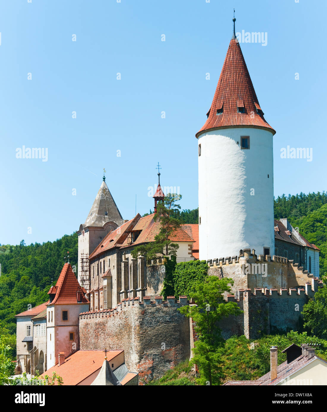 Krivoklat Castle in Czech Republic Stock Photo - Alamy