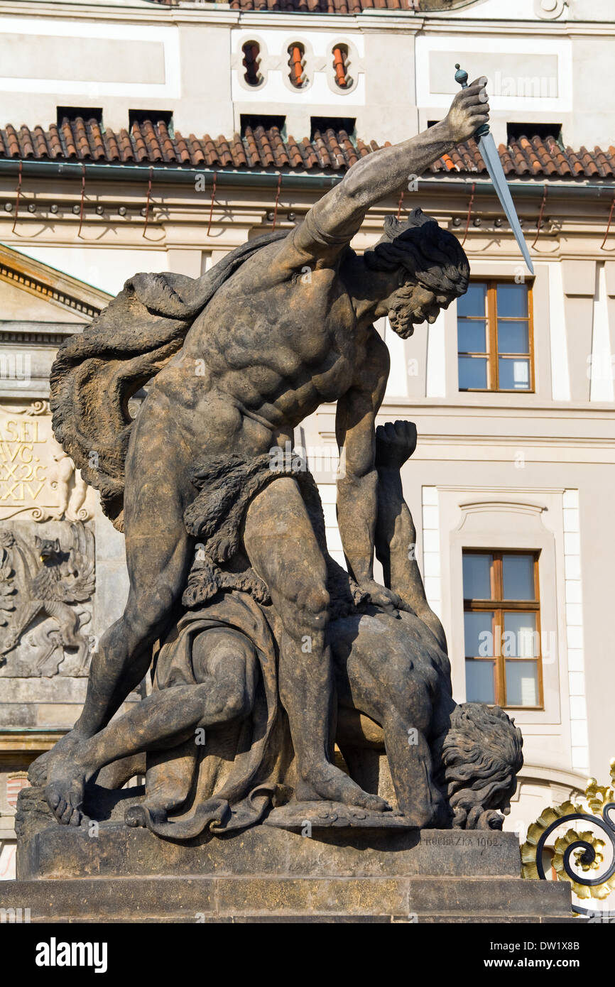 Titan statue hi-res stock photography and images - Alamy