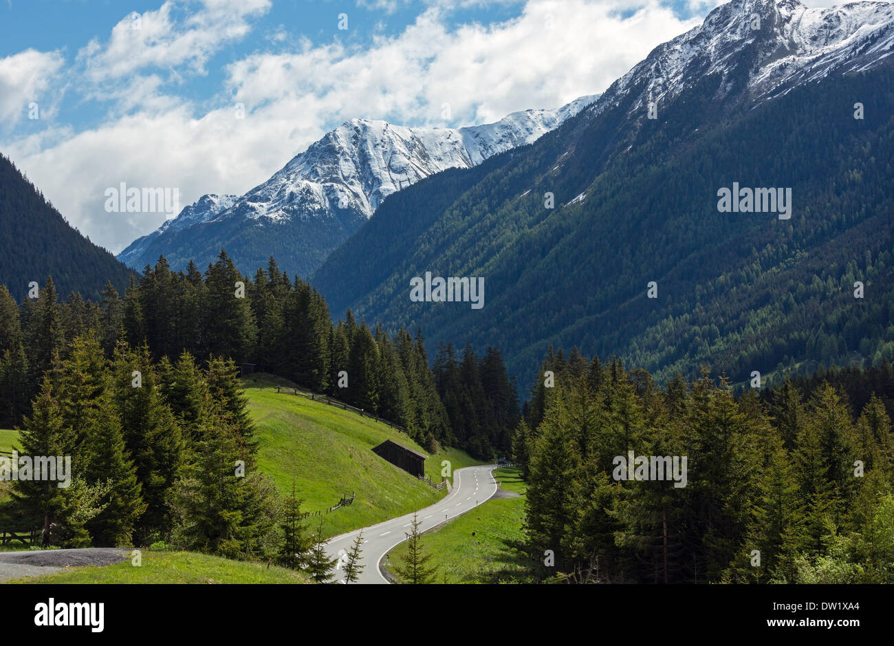 Silvretta alpine road hi-res stock photography and images - Alamy