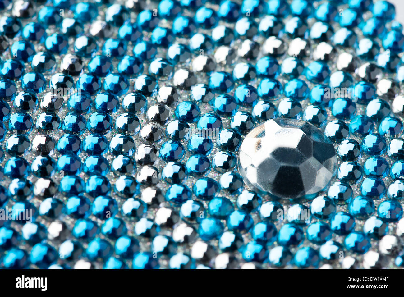 blue and silver texture with crystals Stock Photo - Alamy