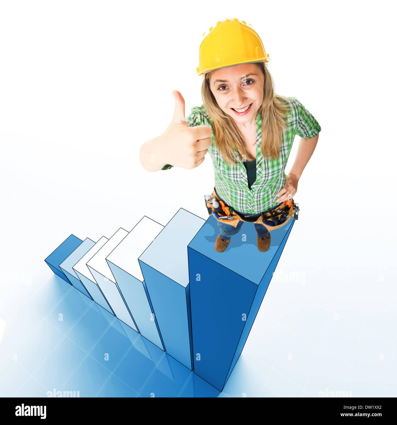 woman on top Stock Photo - Alamy