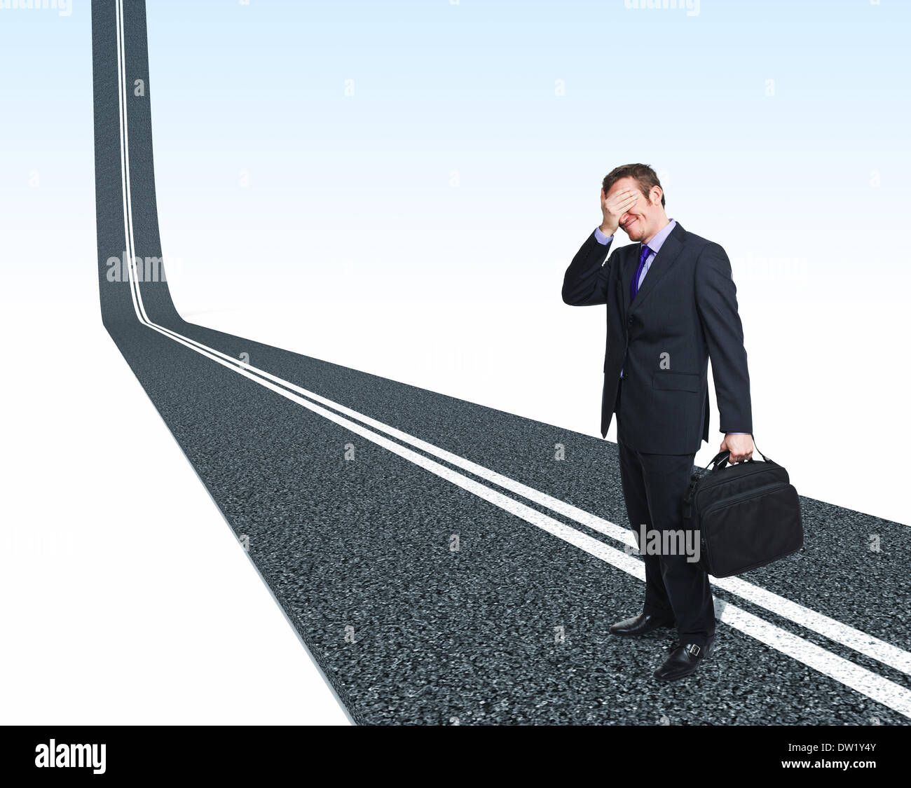 The hard way hi-res stock photography and images - Alamy