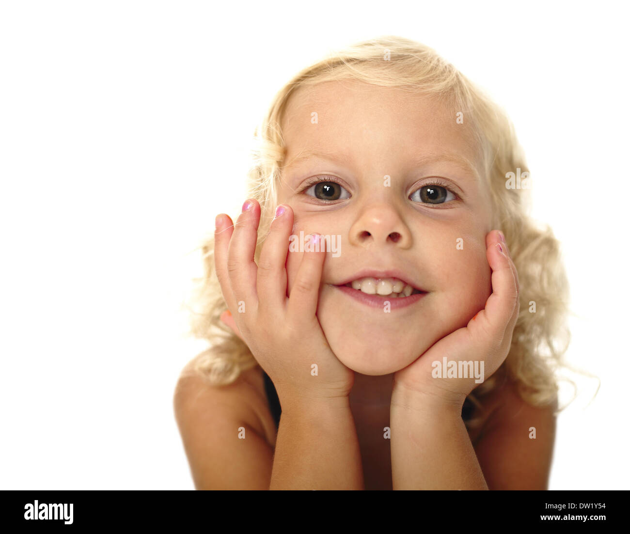 funny child portrait Stock Photo - Alamy