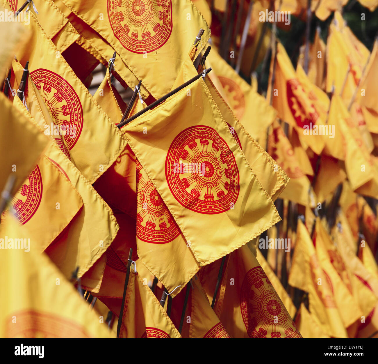 Buddhist flag hi-res stock photography and images - Alamy