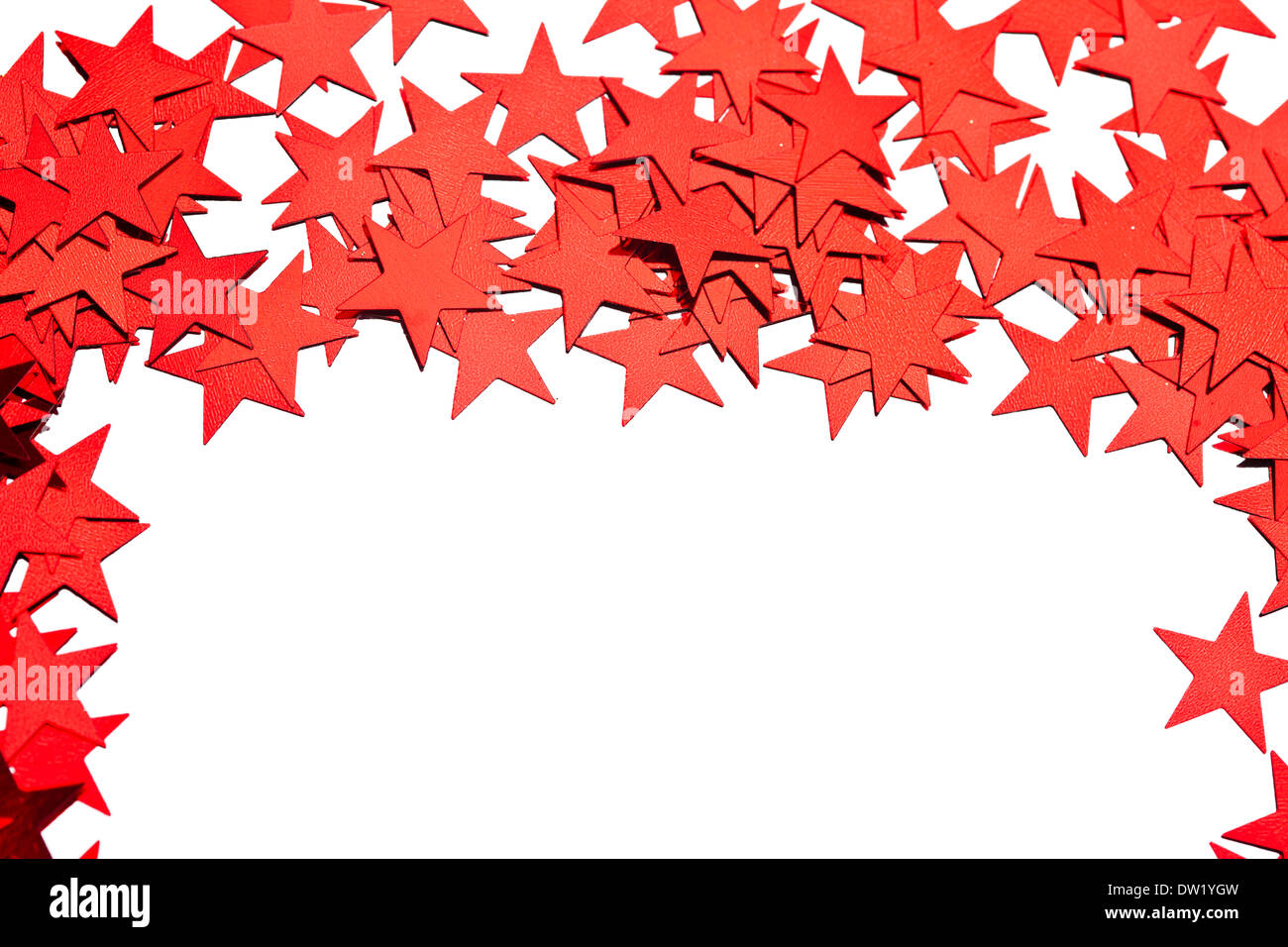 many stars on white background Stock Photo - Alamy