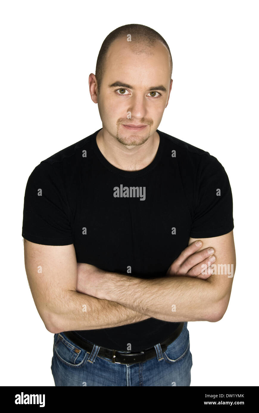 confident man crossed arms Stock Photo - Alamy