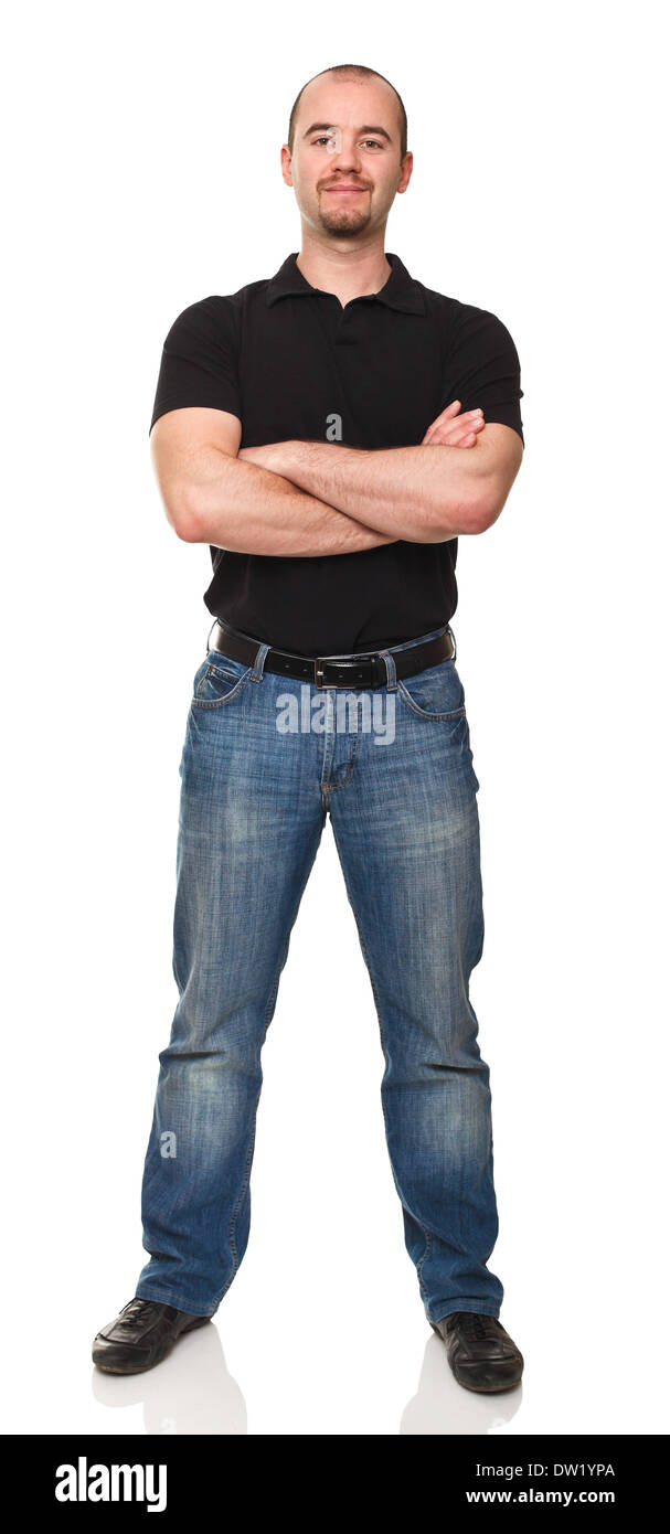 One man portrait Cut Out Stock Images & Pictures - Alamy