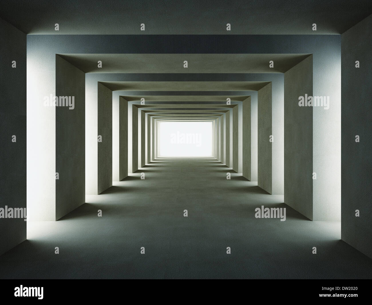 Dark tunnel barrier hi-res stock photography and images - Alamy