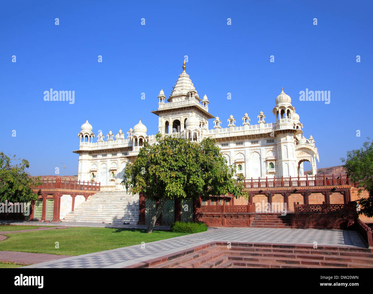Jaswant Thada mausoleum in India Stock Photo - Alamy