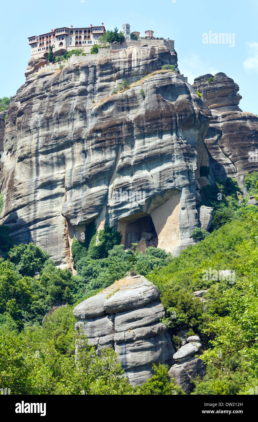 Meteora rocky monasteries Stock Photo - Alamy