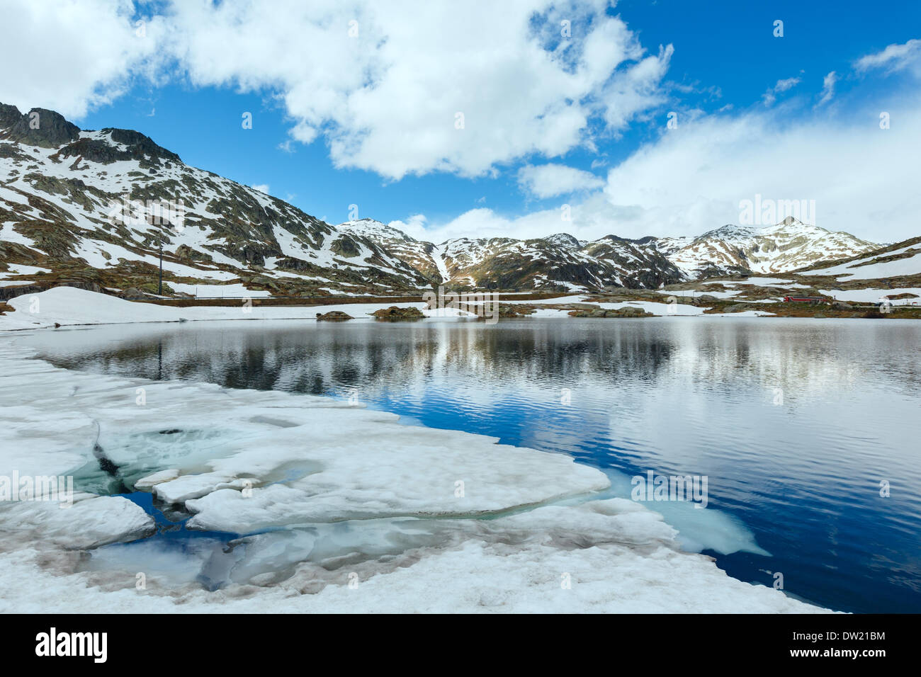 Alps mountain lake Stock Photo - Alamy