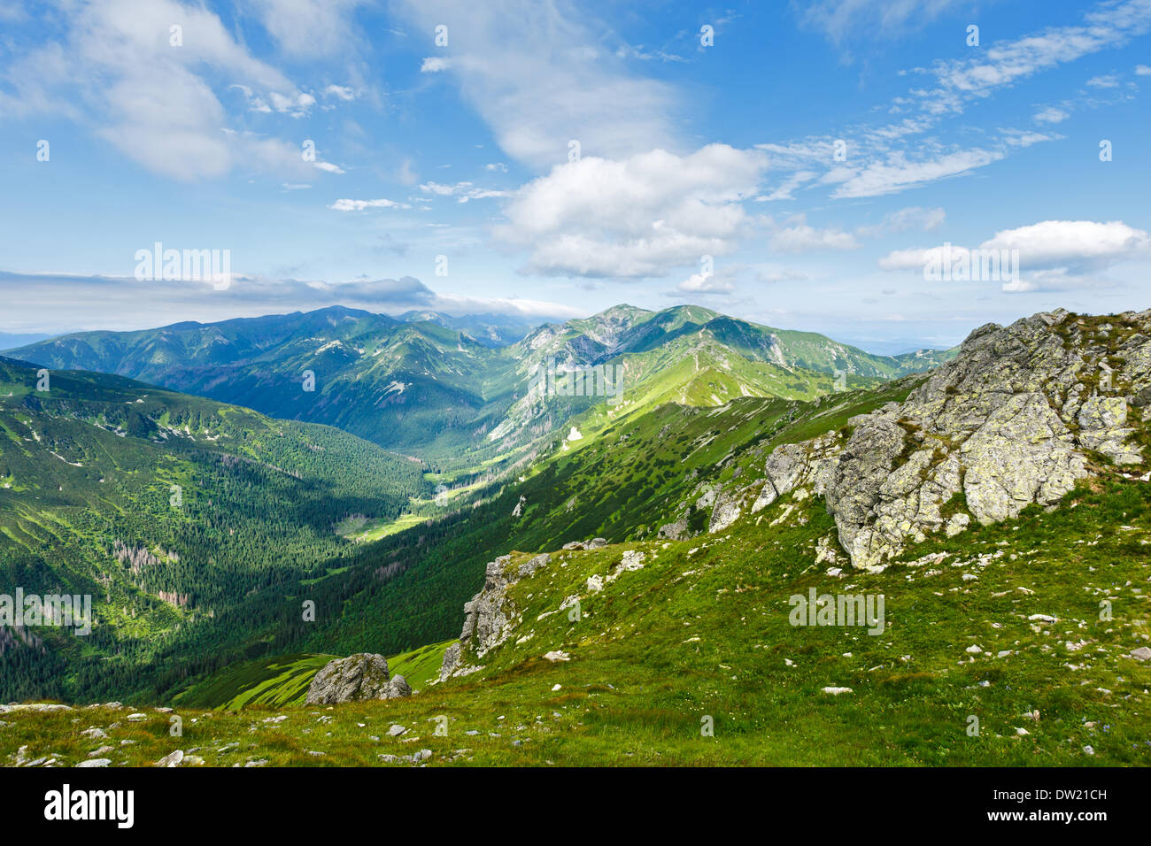 Summer Tatra Mountain, Poland Stock Photo - Alamy