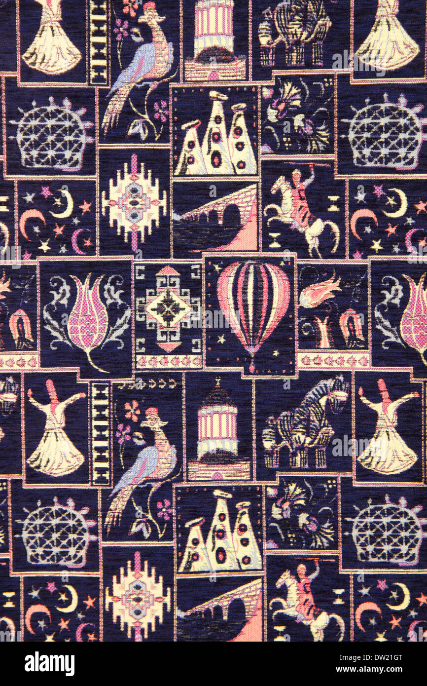 Turkish carpet pattern hi-res stock photography and images - Alamy