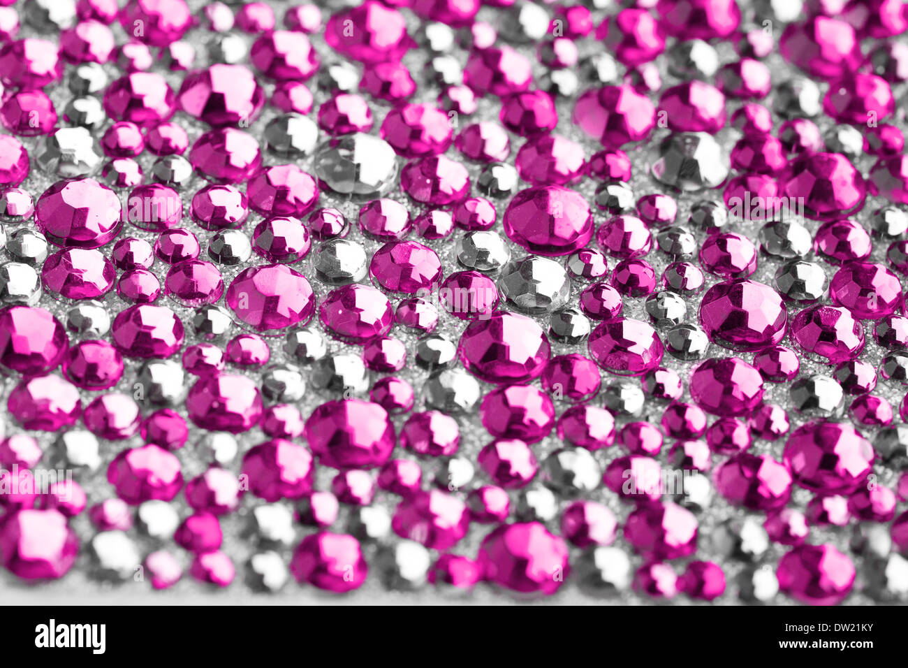pink and silver texture with crystals Stock Photo - Alamy