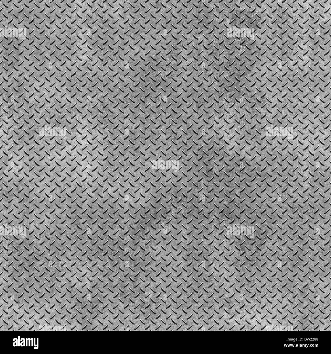 Metal diamond plate background Black and White Stock Photos & Images ...