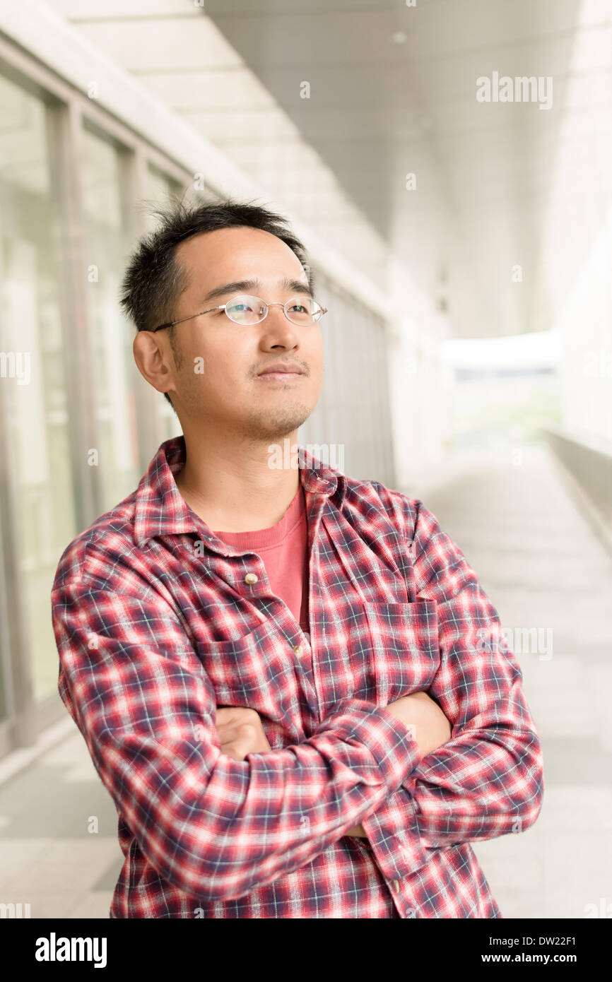Asian with masculine look hi-res stock photography and images - Alamy