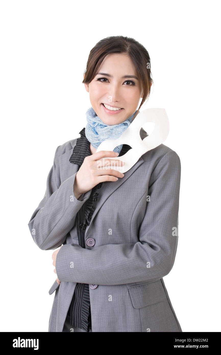 Holding mask hi-res stock photography and images - Alamy