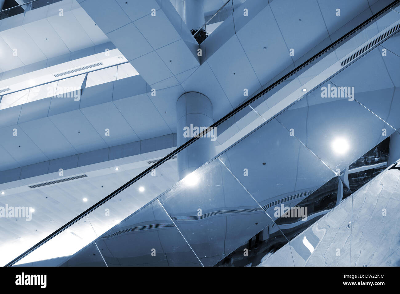 Interior of modern building Stock Photo - Alamy