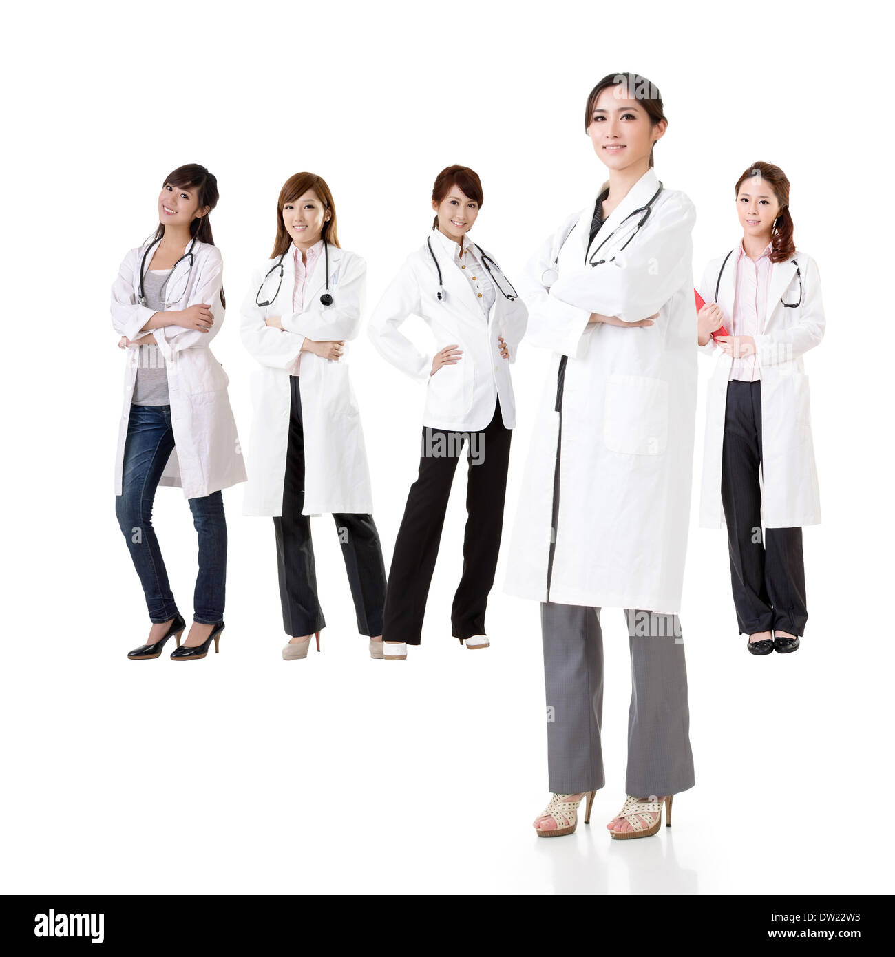 Doctor team professional healthcare Cut Out Stock Images & Pictures - Alamy