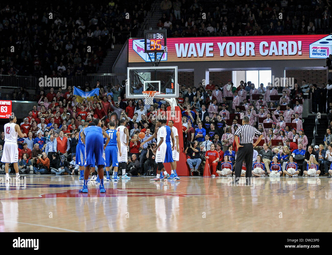 Smu mustangs mens basketball hi-res stock photography and images - Alamy