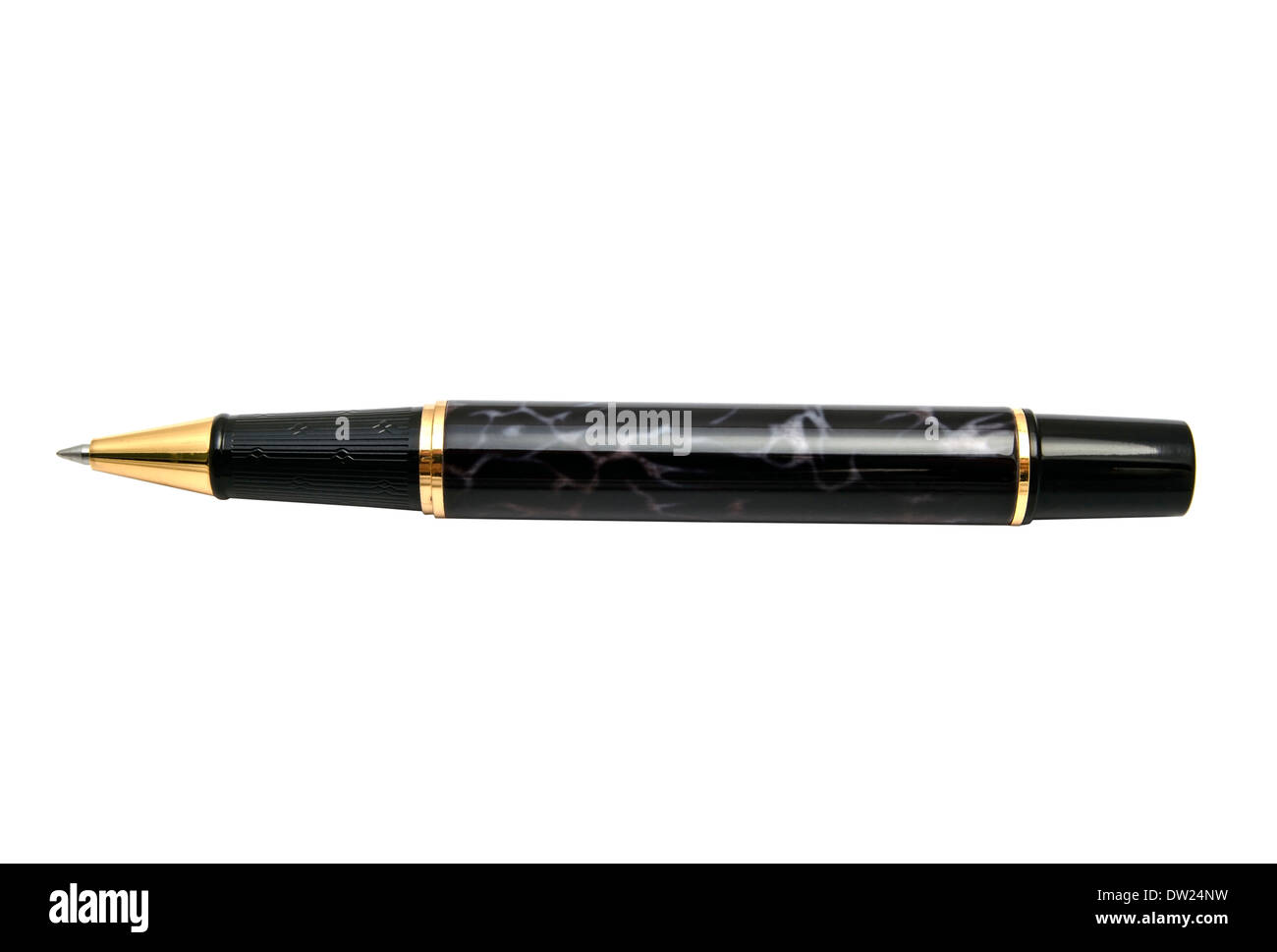 Ball Point Pen Isolated On White background Stock Photo - Alamy