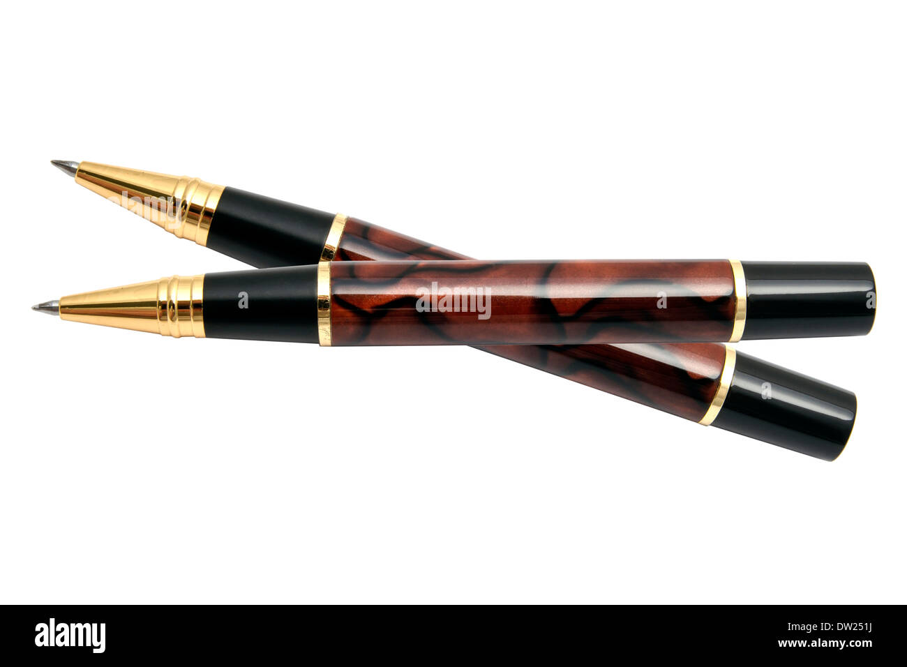 Ball Point Pen Isolated On White background Stock Photo - Alamy