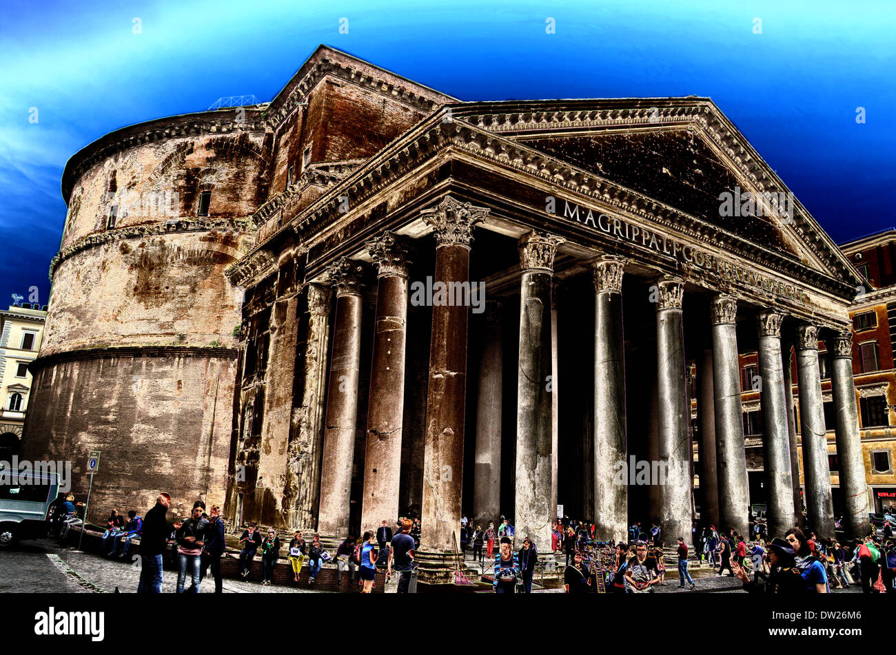 Historic building rome hi-res stock photography and images - Alamy