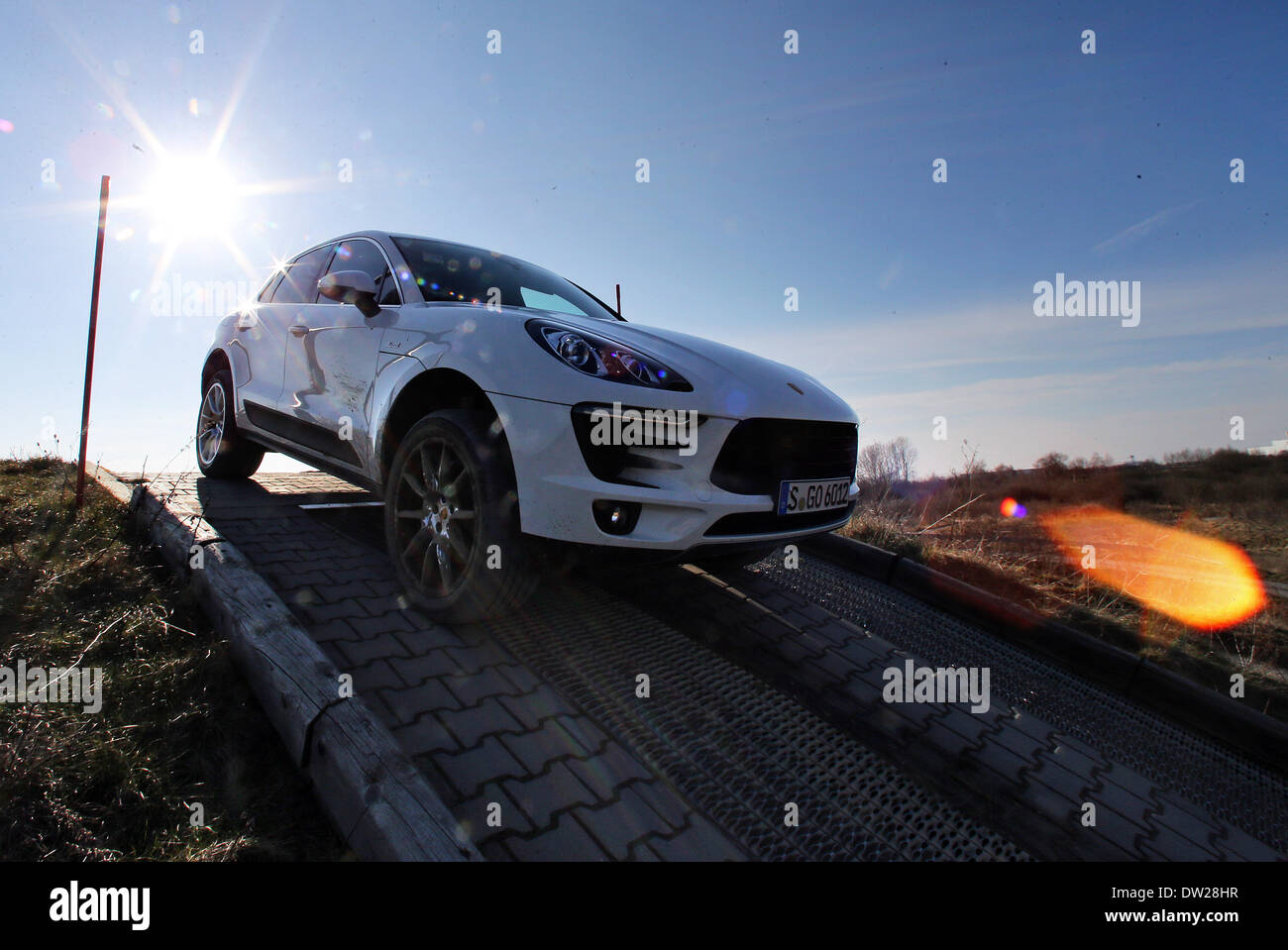 Test track porsche 2014 hi-res stock photography and images - Alamy
