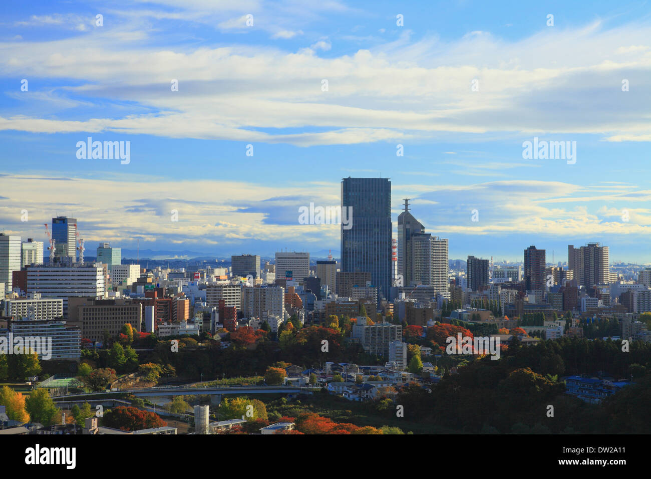 Japan sendai castle hi-res stock photography and images - Alamy