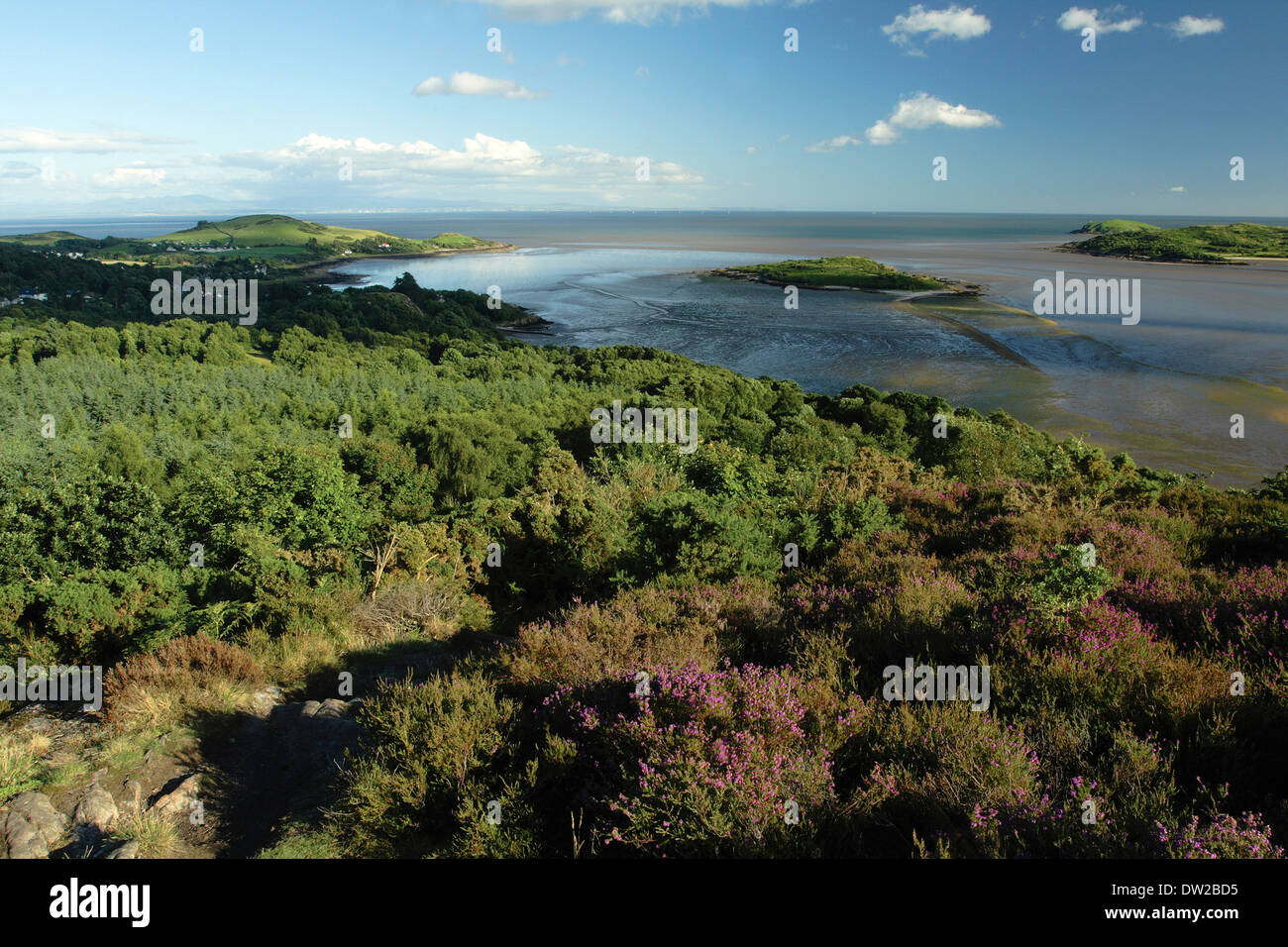 The Solway Firth, Rough Island, Hestan, Castle Point and Rockcliffe ...