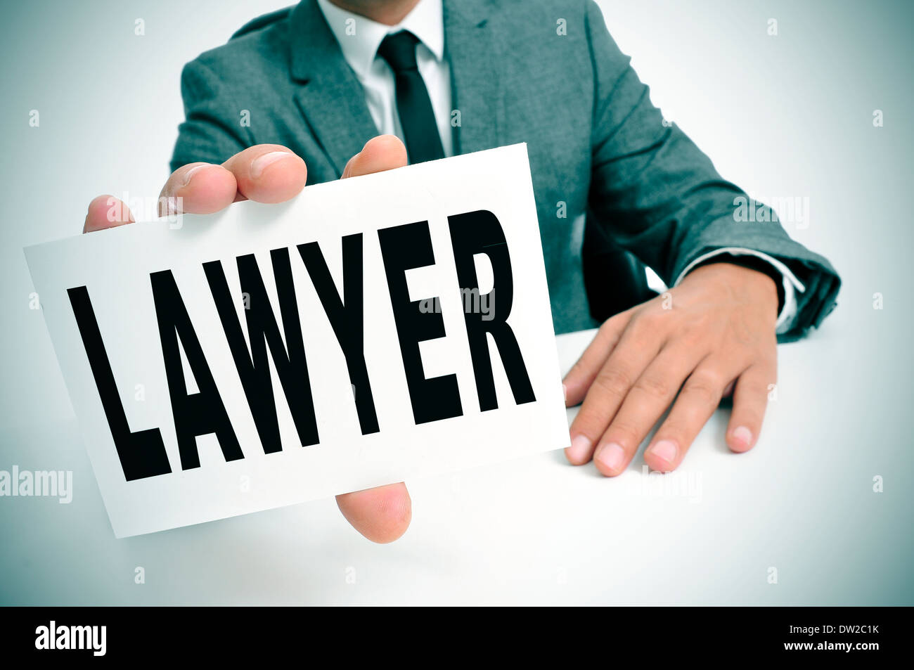 Lawyer signboard hi-res stock photography and images - Alamy