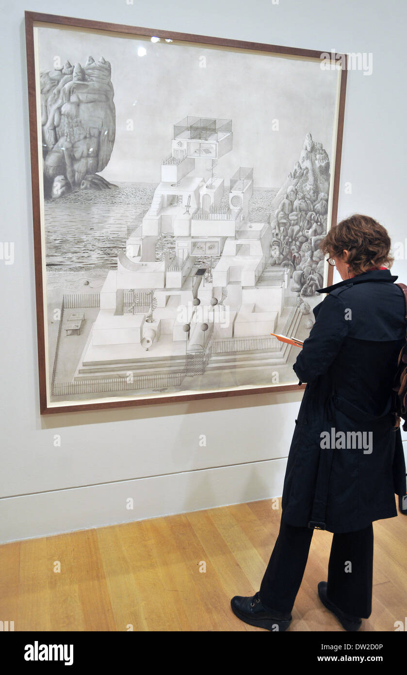 Work by Paul Noble Turner Prize 2012 - press view. Four shortlisted ...