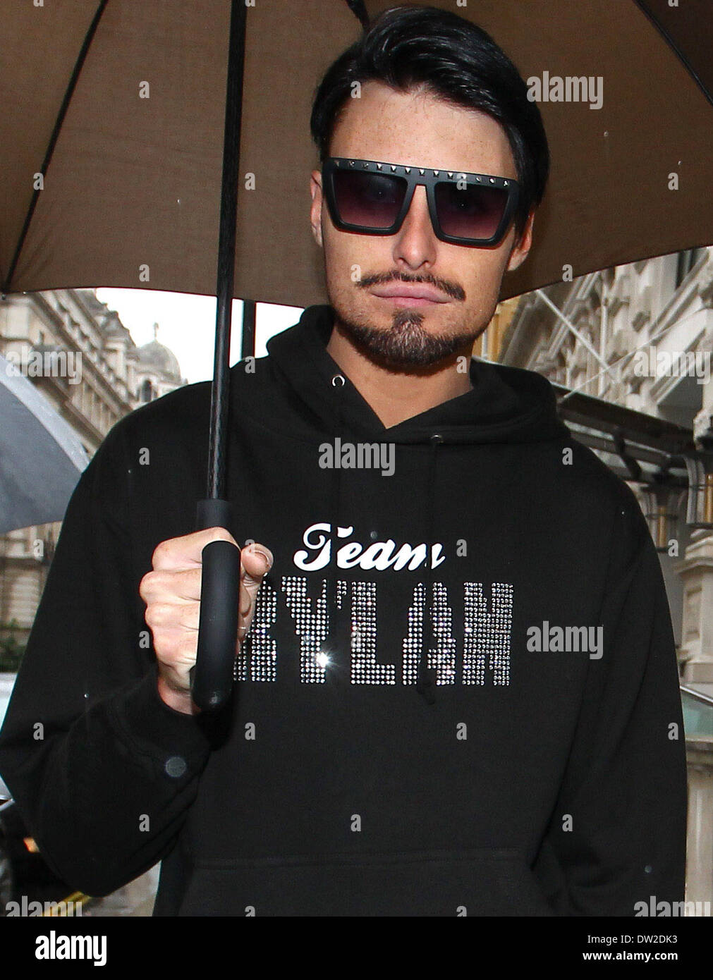 Rylan Clark 'The X Factor' final contestants at their hotel ahead of ...