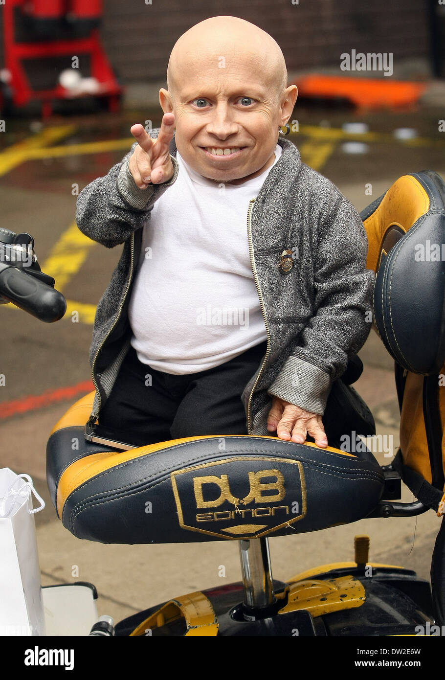 Verne Troyer outside the ITV studios London, England - 01.10.12 ...