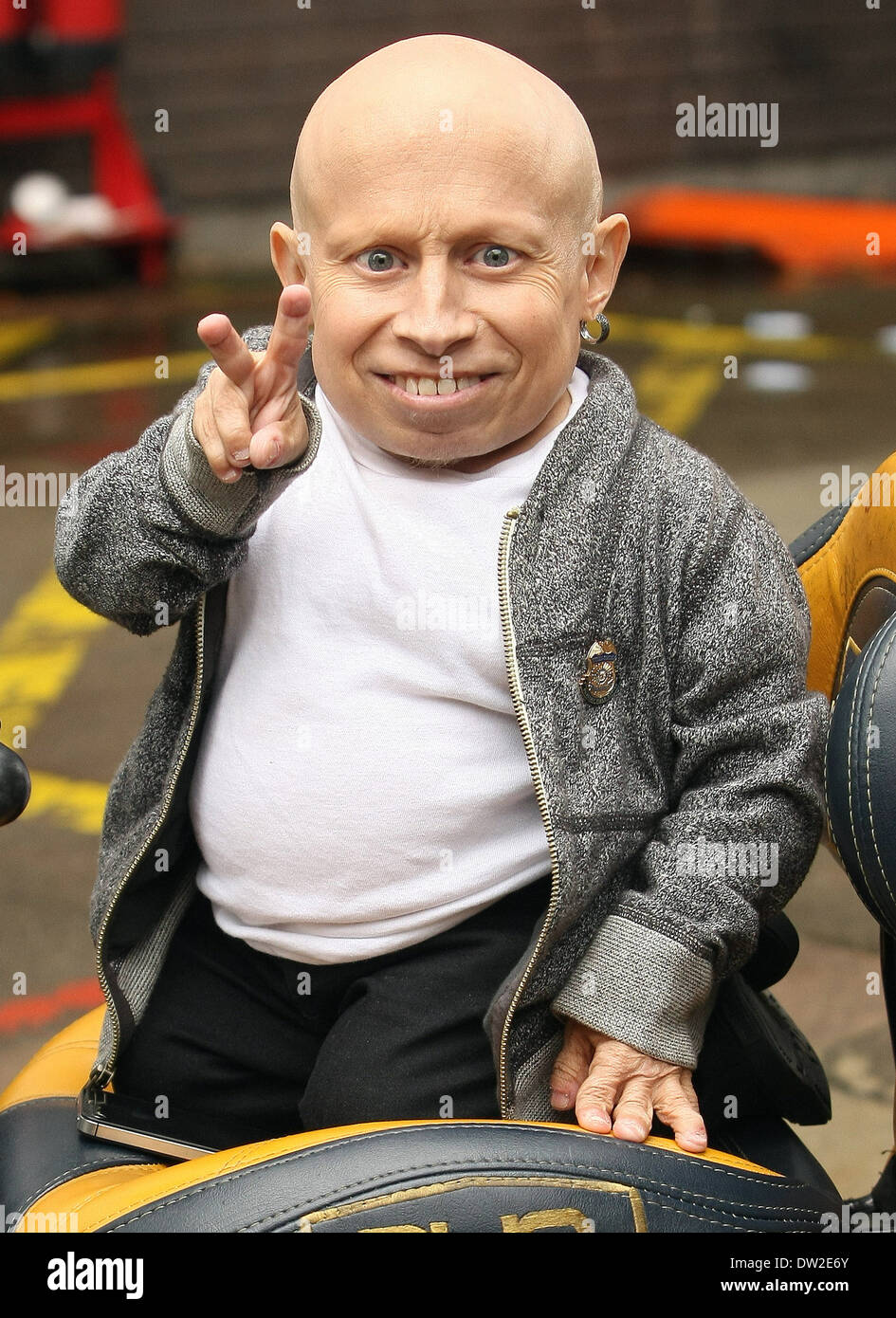 Verne Troyer outside the ITV studios London, England - 01.10.12 ...