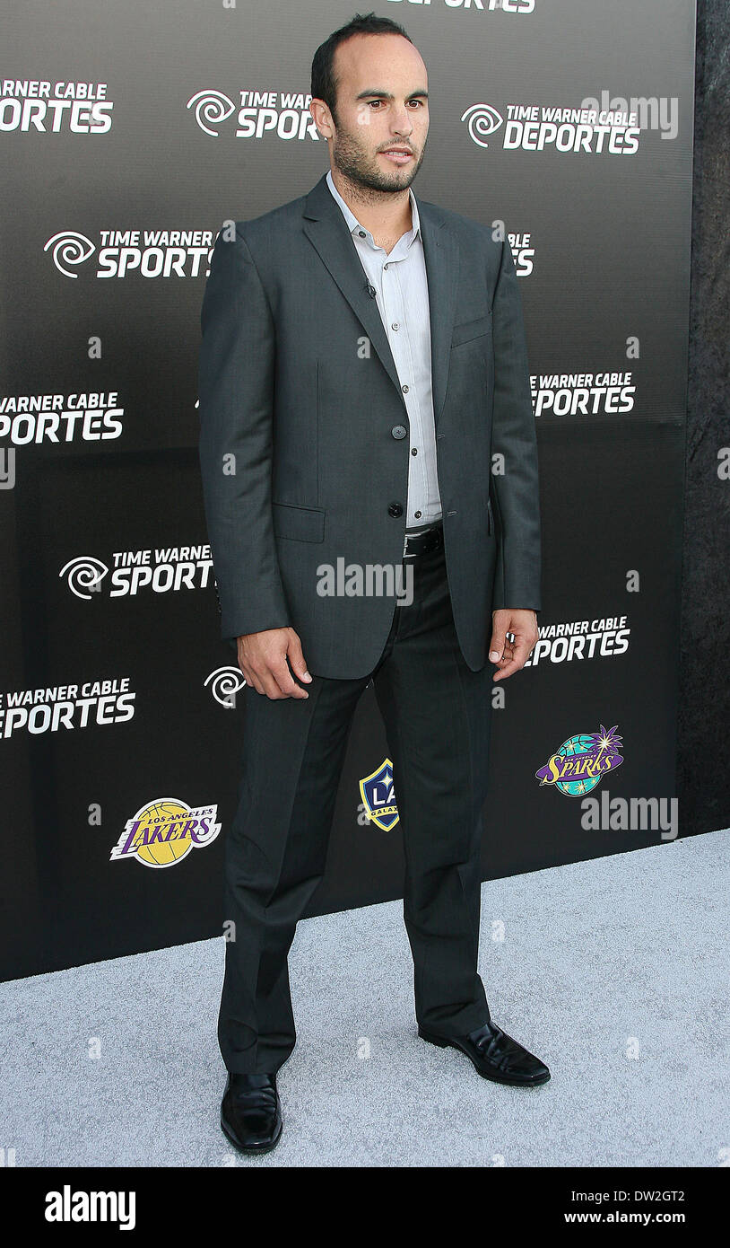 Landon Donovan, the Time Warner Cable Sports launch of Time Warner ...