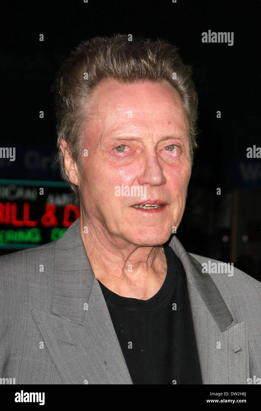 Christopher Walken "Seven Psychopaths" - Los Angeles Premiere ...
