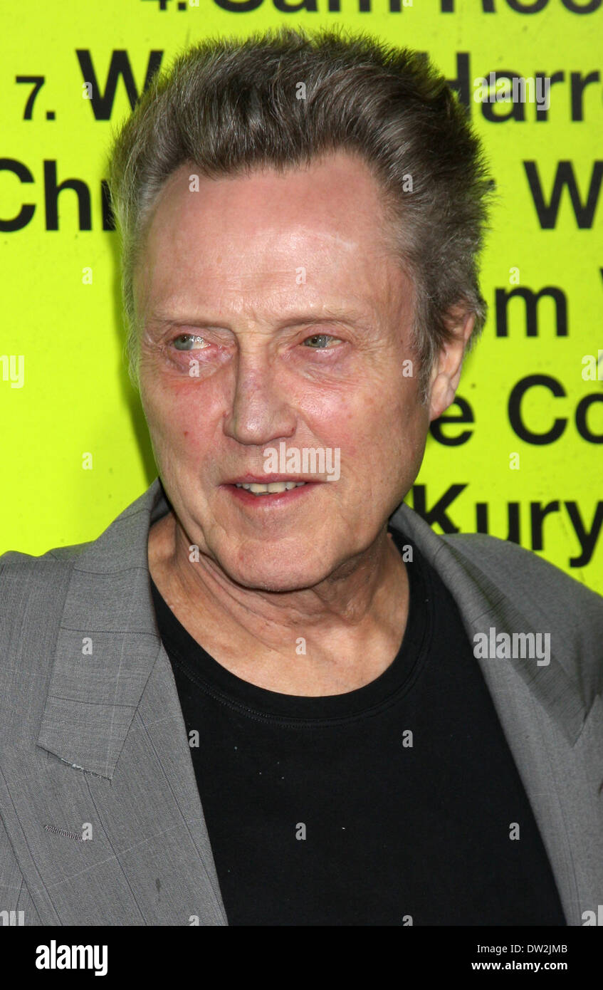 Christopher Walken "Seven Psychopaths" - Los Angeles Premiere ...