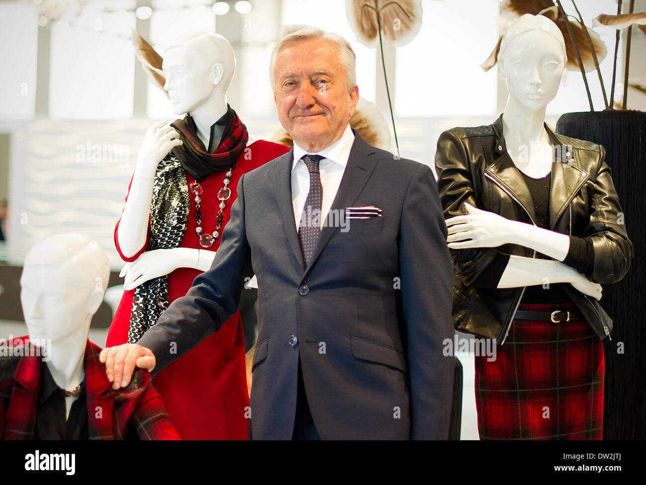 Duesseldorf, Germany. 26th Feb, 2014. Gerry Weber International ...