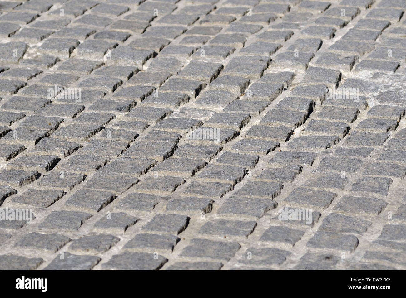 cobblestone pavement background; focus on middle part Stock Photo - Alamy