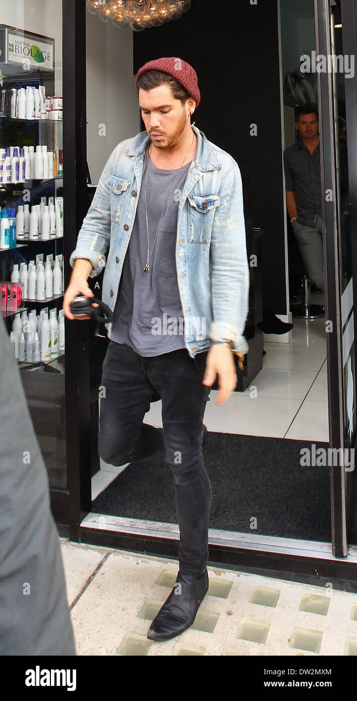 Adam Burridge 'X Factor' finalists visit Jamie Stephens Salon in west ...