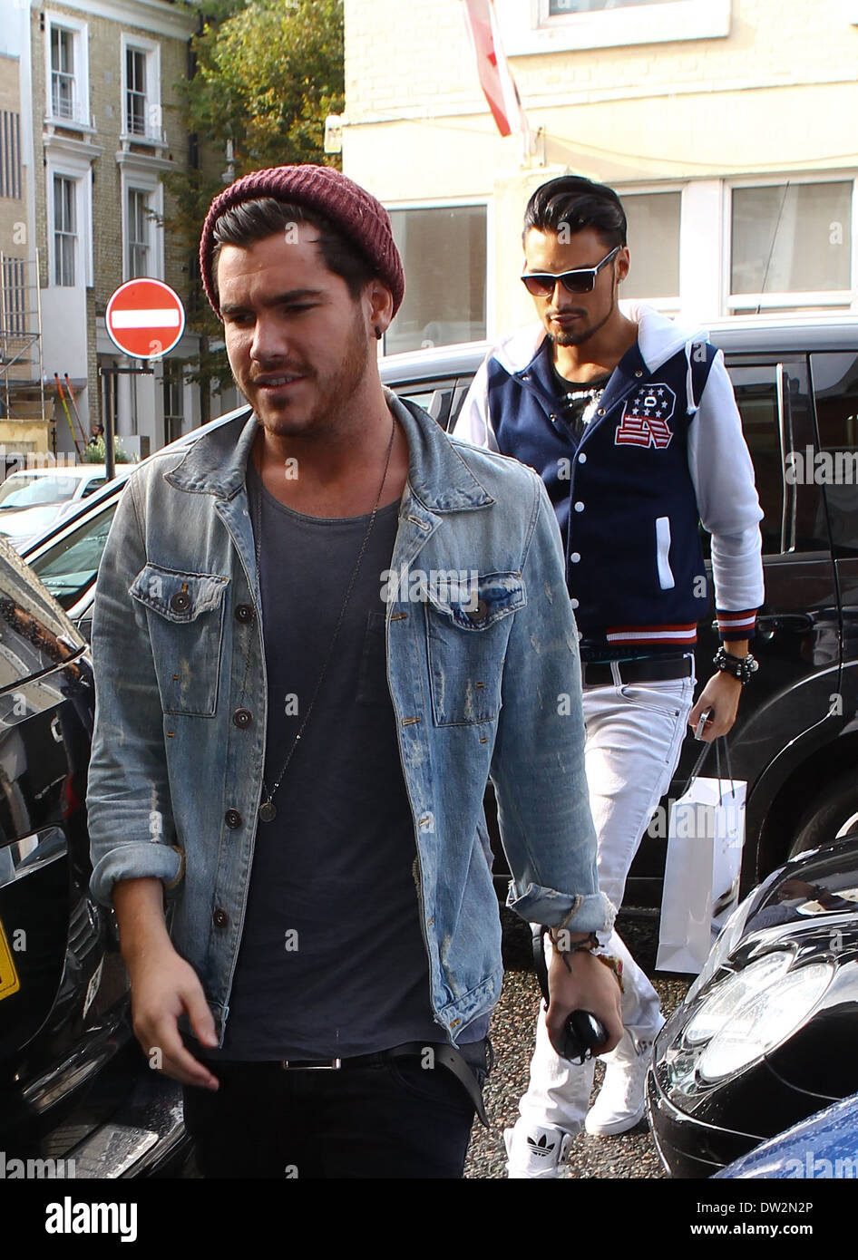Adam Burridge, Rylan Clark 'X Factor' finalists visit Jamie Stephens ...