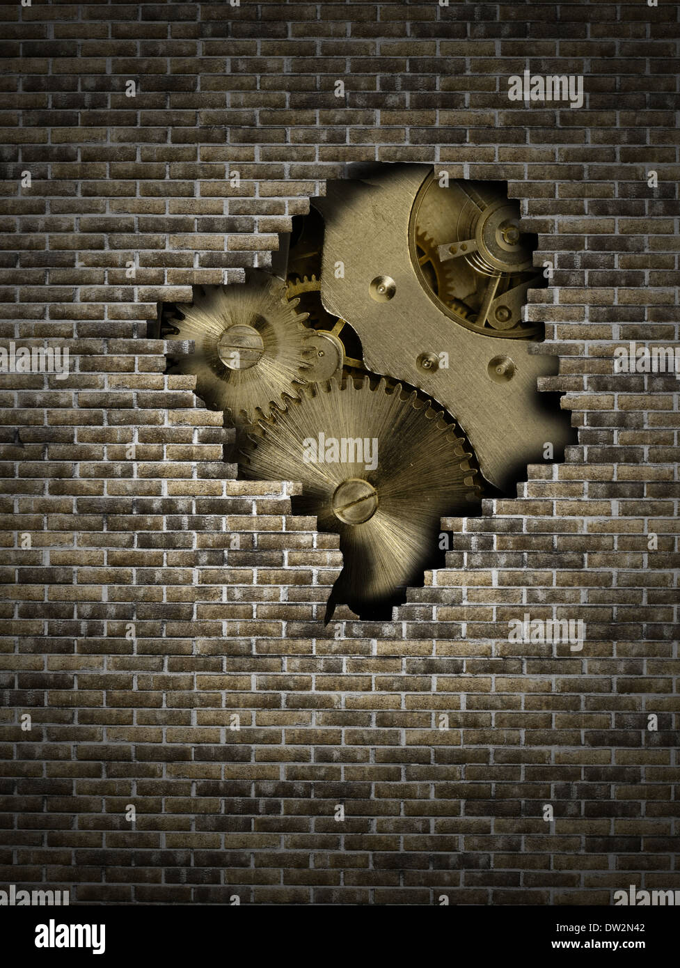 Broken Mechanism Factory Not Rust High Resolution Stock Photography and ...