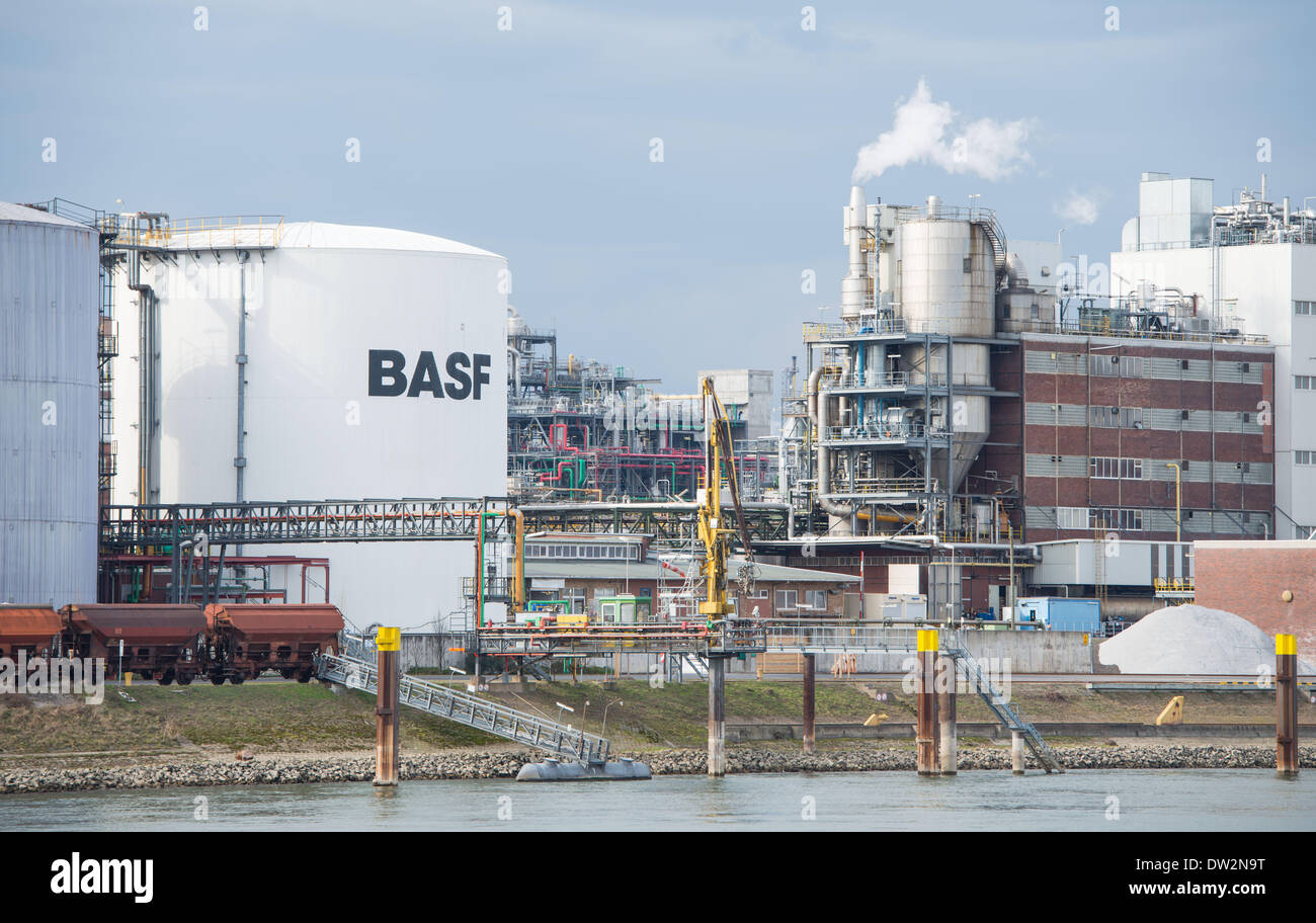 Ludwigshafen, Germany. 25th Feb, 2014. The logo of the chemical company ...