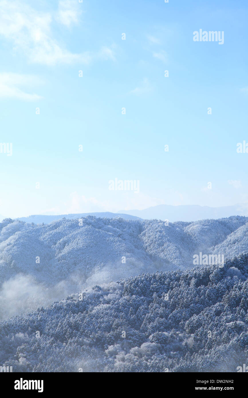 Snow at Izu Peninsula, Shizuoka Prefecture Stock Photo - Alamy