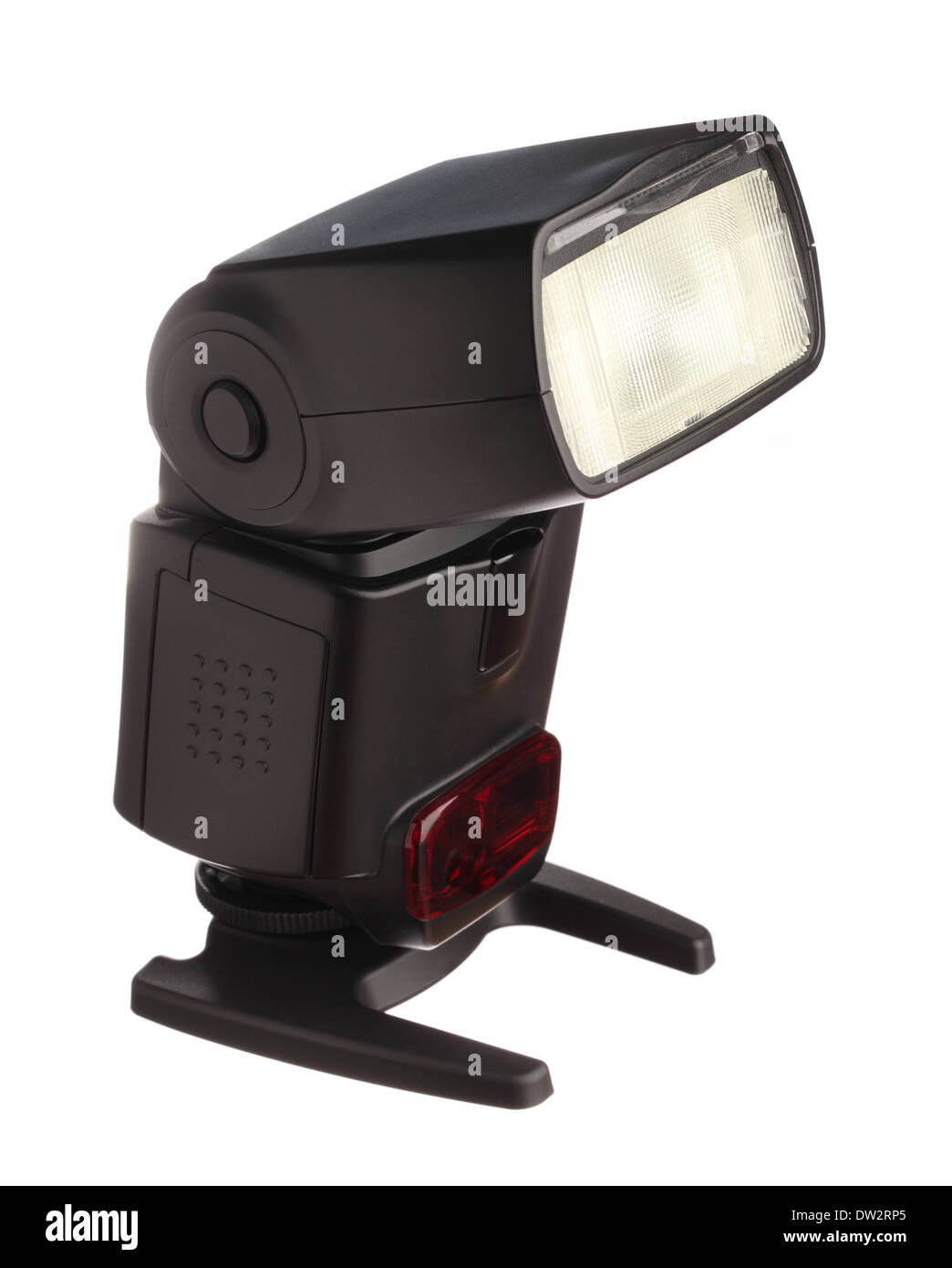 Compact electronic flash light isolated on white Stock Photo - Alamy