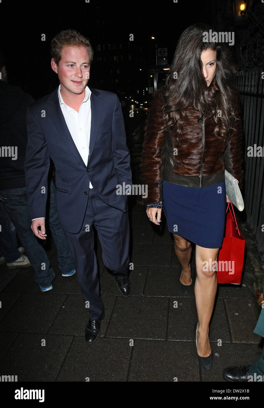 Guy Pelly, arriving at Annabel's private members club in Mayfair ...