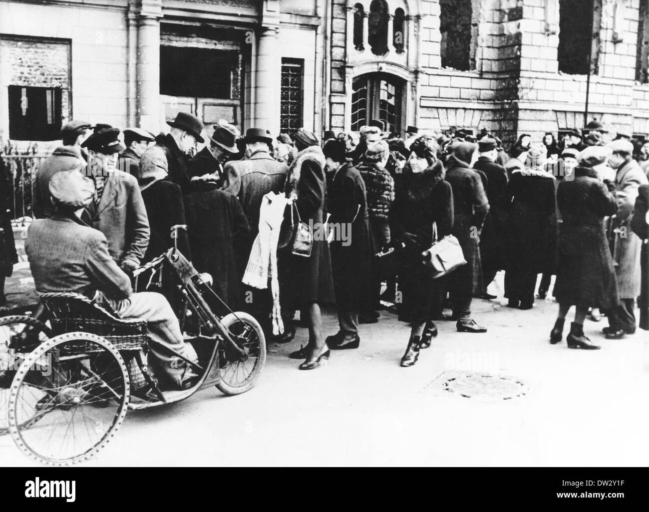 Germany poverty post world war hi-res stock photography and images - Alamy