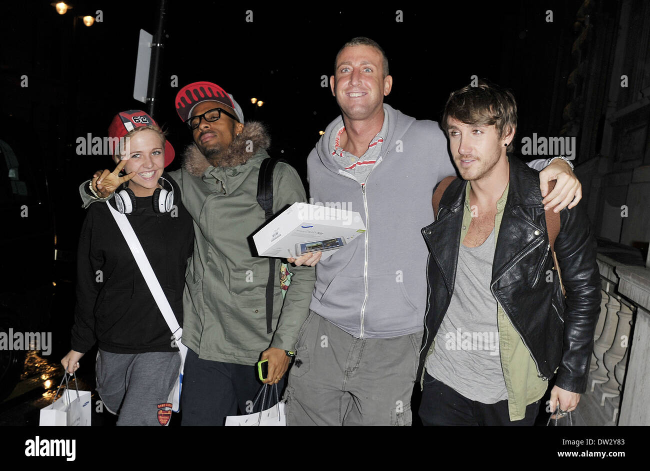 MK1 with Adam Burridge and Christopher Maloney X Factor contestants ...