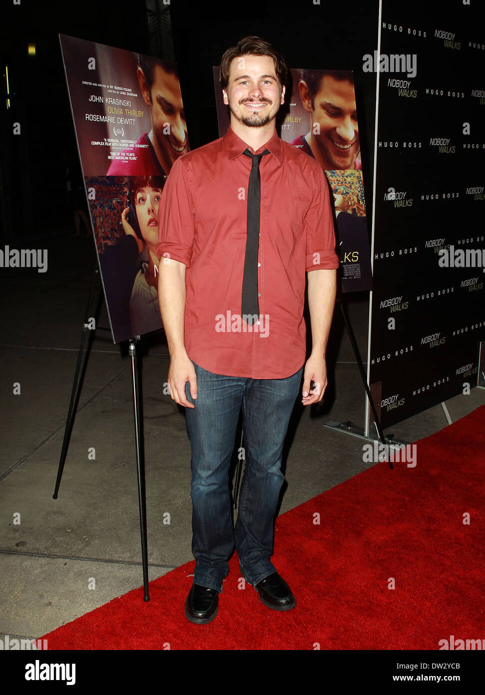 Jason Ritter The premiere of Magnolia Pictures 'Nobody Walks' held at ...